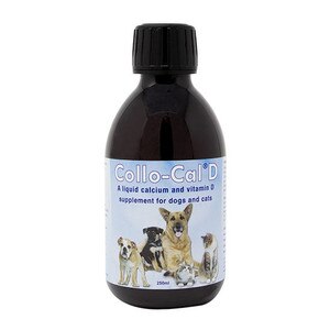 Collo-Cal D Calcium & Vitamin D Liquid Supplement for Dogs & Cats - 250ml