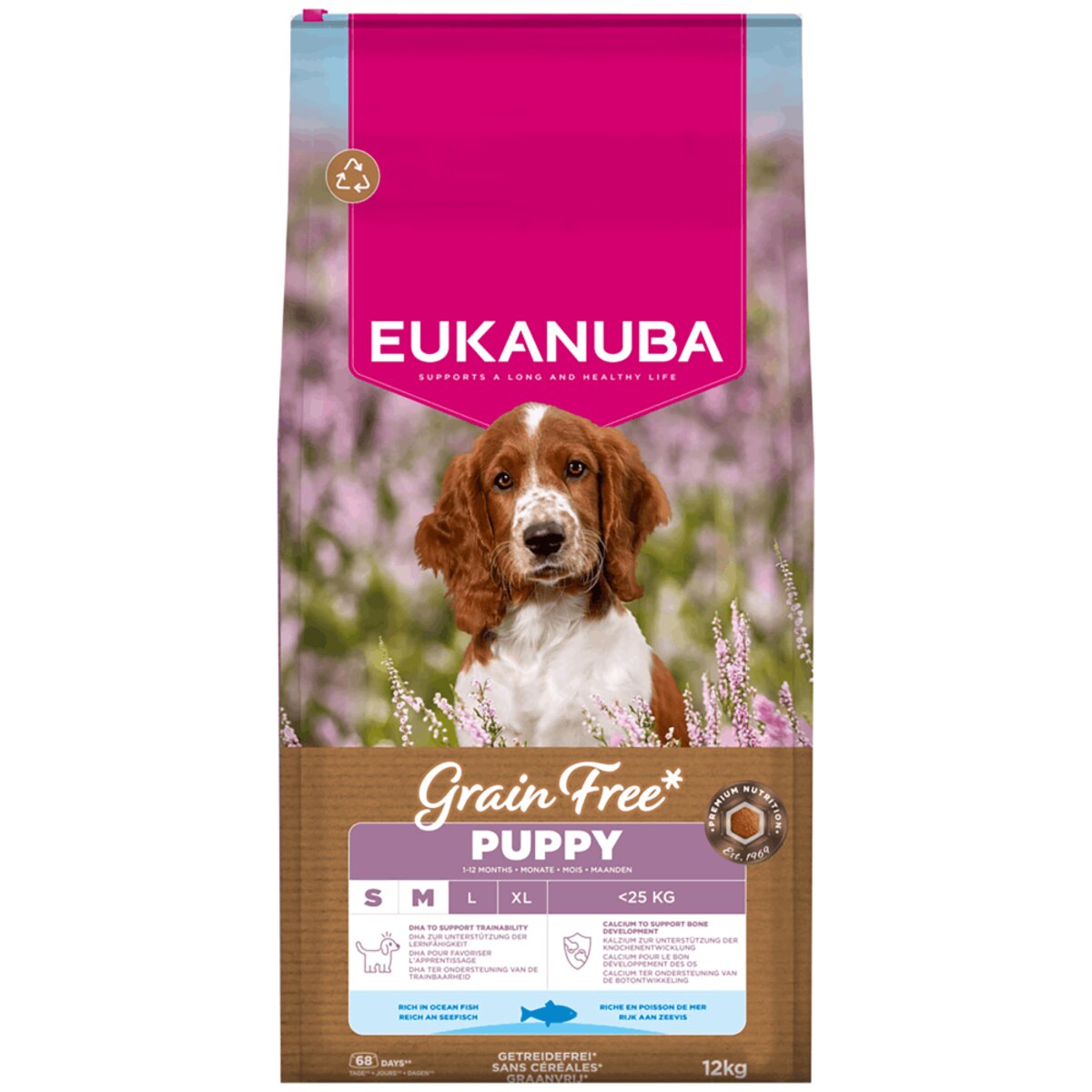 Eukanuba Puppy Ocean Fish 12kg Next Day Delivery by 7pm