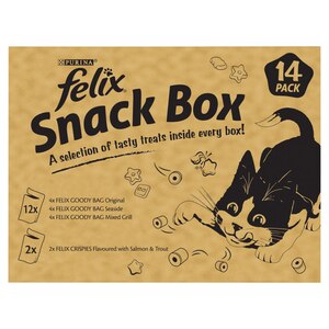 Felix Snack Box Treats For Cats - 810g