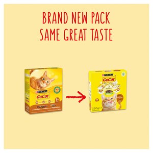 Go Cat Turkey Chicken and Veg Adult Dry Cat Food - 320g