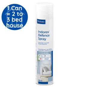Indorex Defence Household Flea Spray |Save at Petshop.co.uk