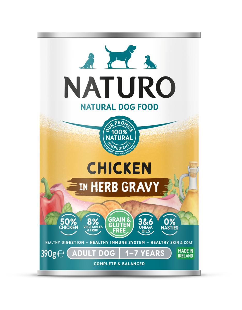 Naturo Chicken & Herb Gravy 12x390g Next Day Delivery by 7pm