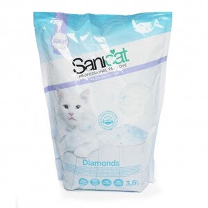 Sanicat Diamonds Cat Litter 3.8 Litre |Save at Petshop.co.uk